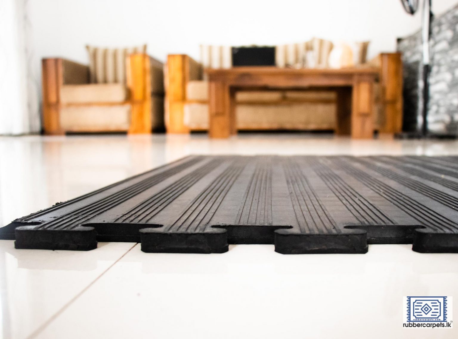 18 Bus Carpet Large - Lines - Rubbercarpets.lk
